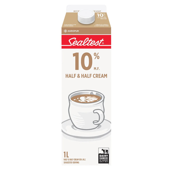 Sealtest 10% Half and Half Cream 1L – arcticfresh