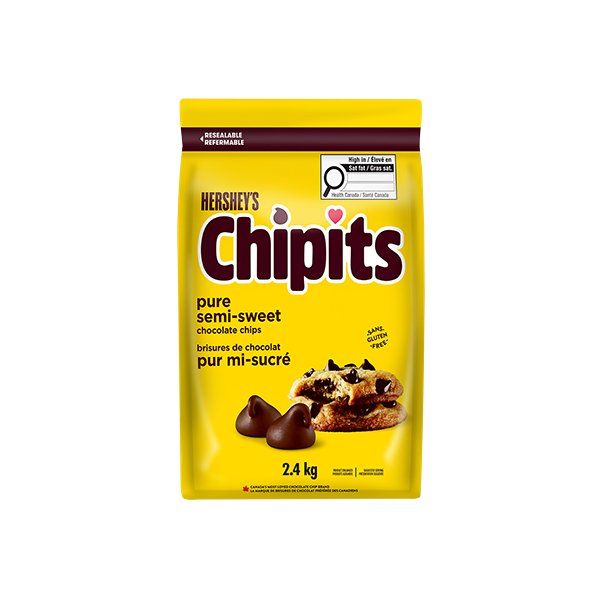 Hershey’s Chipits Pure Semi-sweet Chocolate Chips 2.4Kg – arcticfresh