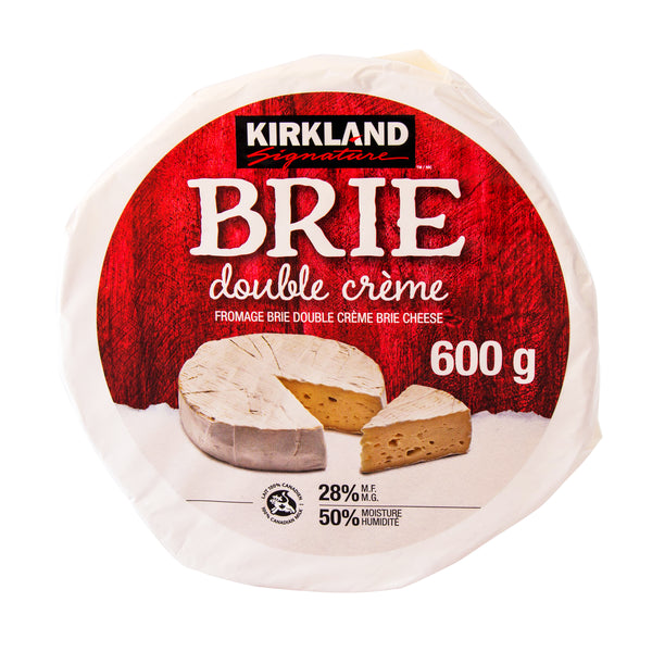 Kirkland Signature Double Crème Brie Cheese 600 g – arcticfresh
